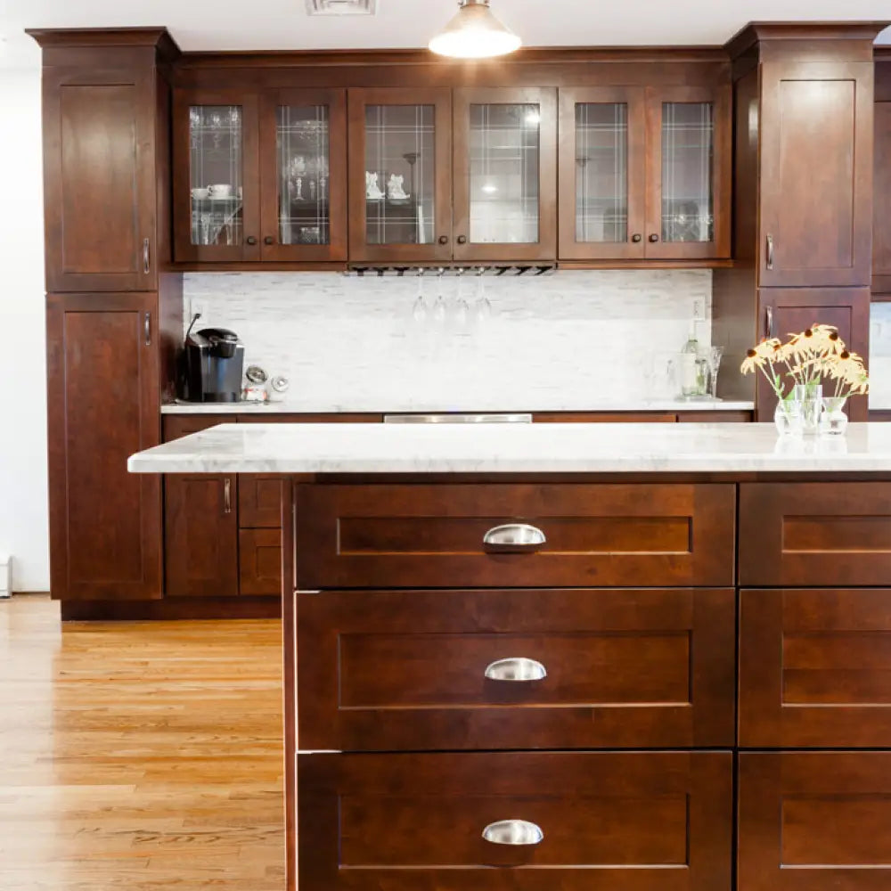 J&K Java Coffee Cabinets – Rich Finish, Soft Close, Shop Now