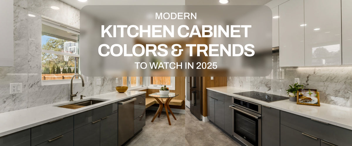 2025 Kitchen Cabinet Trends: Modern Colors & Styles for Every Home