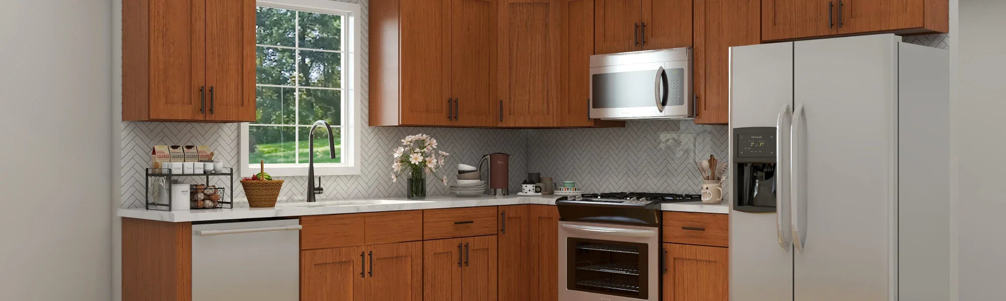 Shop LessCare Newport Cabinets | Affordable Kitchen Elegance